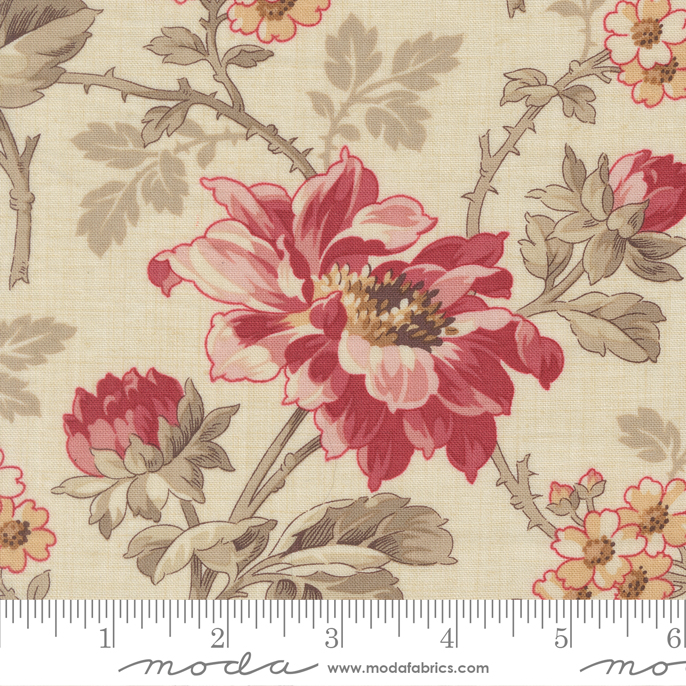 Joie De Vivre - Angelique Florals - Pearl – Paisleys Quilt Shop