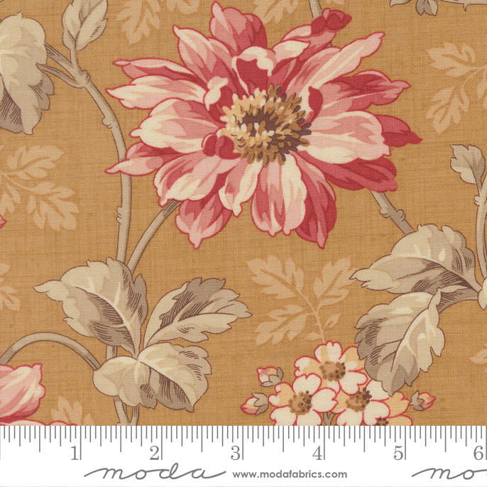 Joie De Vivre - Angelique Florals - Tea – Paisleys Quilt Shop