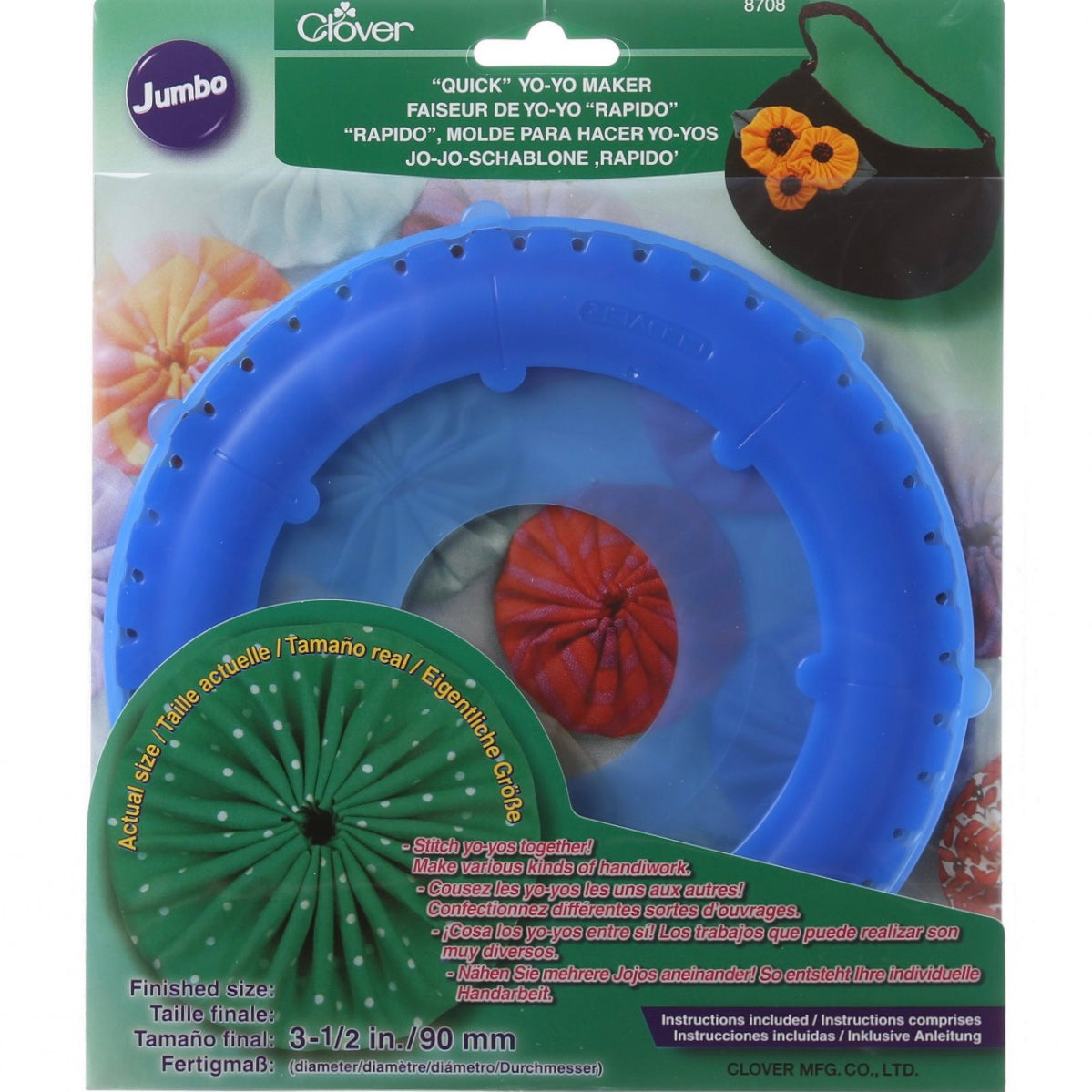 “Quick” Yo-Yo Maker - Jumbo – Paisleys Quilt Shop