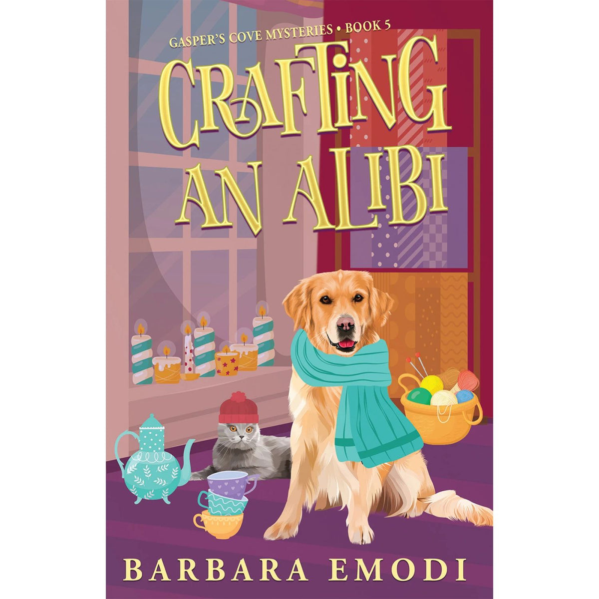 Gasper’s Cove Mysteries - Crafting An Alibi - Book 5 - Barbara Emodi ...