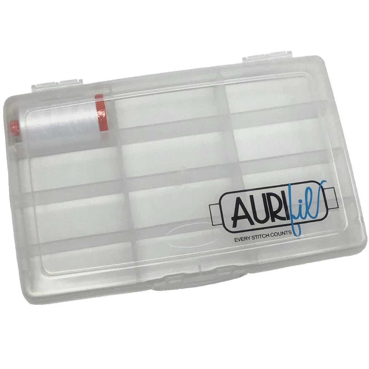 Aurifil Thread Case with Large Spool of White Aurifil Thread – Paisleys ...