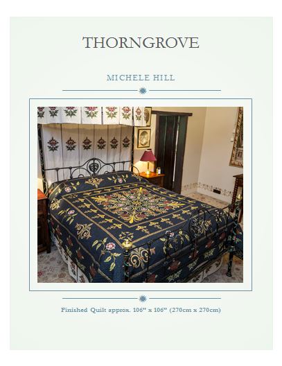 Michele Hill Pattern - Thorngrove - 106"x106" – Paisleys Quilt Shop